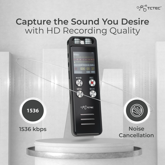 Digital Voice Recorder | Voice Activated – TCTEC® Innovation