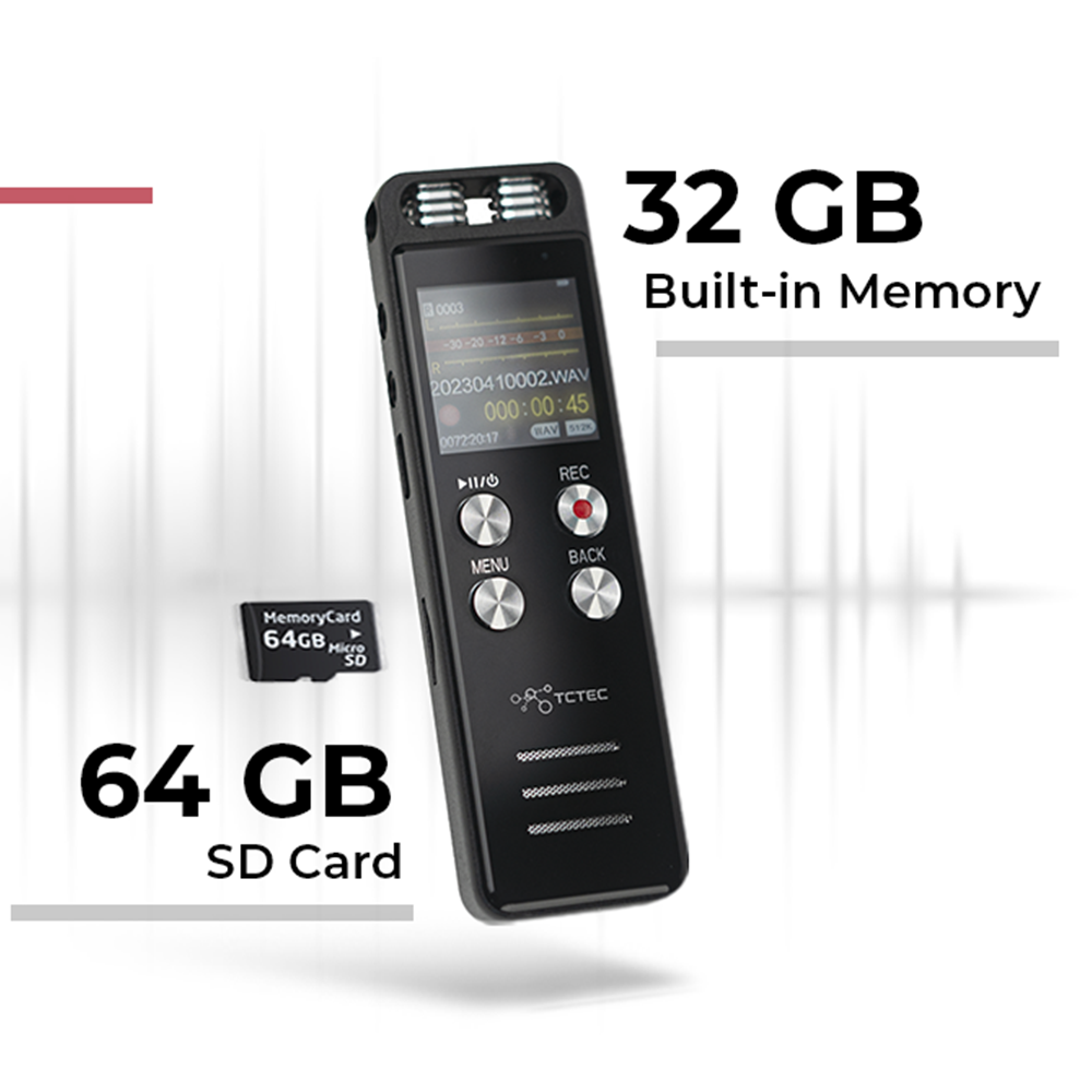 Voice Activated Digital Tiny Voice Recorders – TCTEC® Innovation